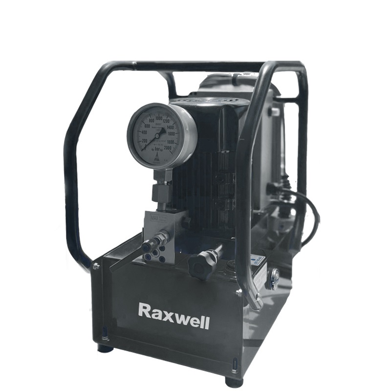 Raxwell 拉升器专用超高压电动泵，1500Bar，无刷电机，回退溢流阀，高精度压力表，RTHP0008，1台 | Raxwell 瑞氪 ...